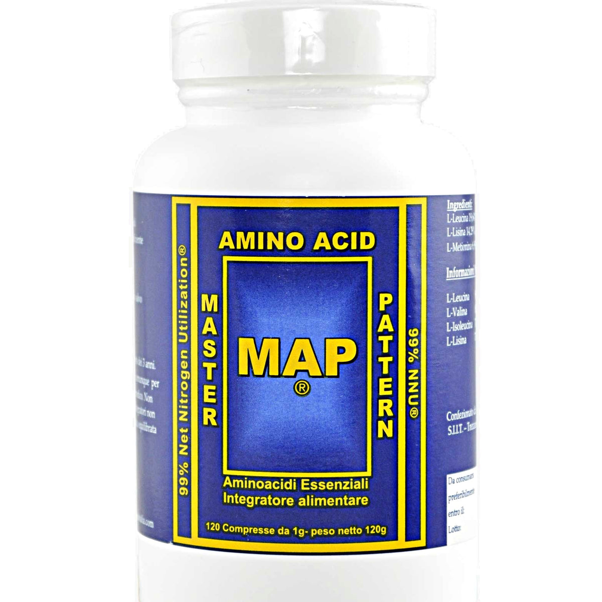MAP - Master Amino Acid Pattern (120 tablets)